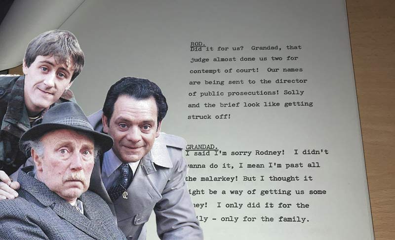 Only Fools scoop of the decade